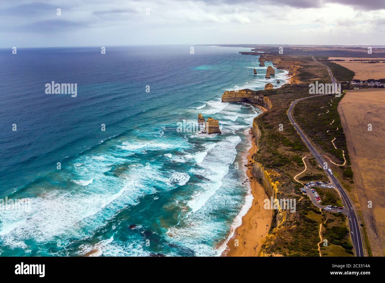 The limestone rocks Stock Photo - Alamy