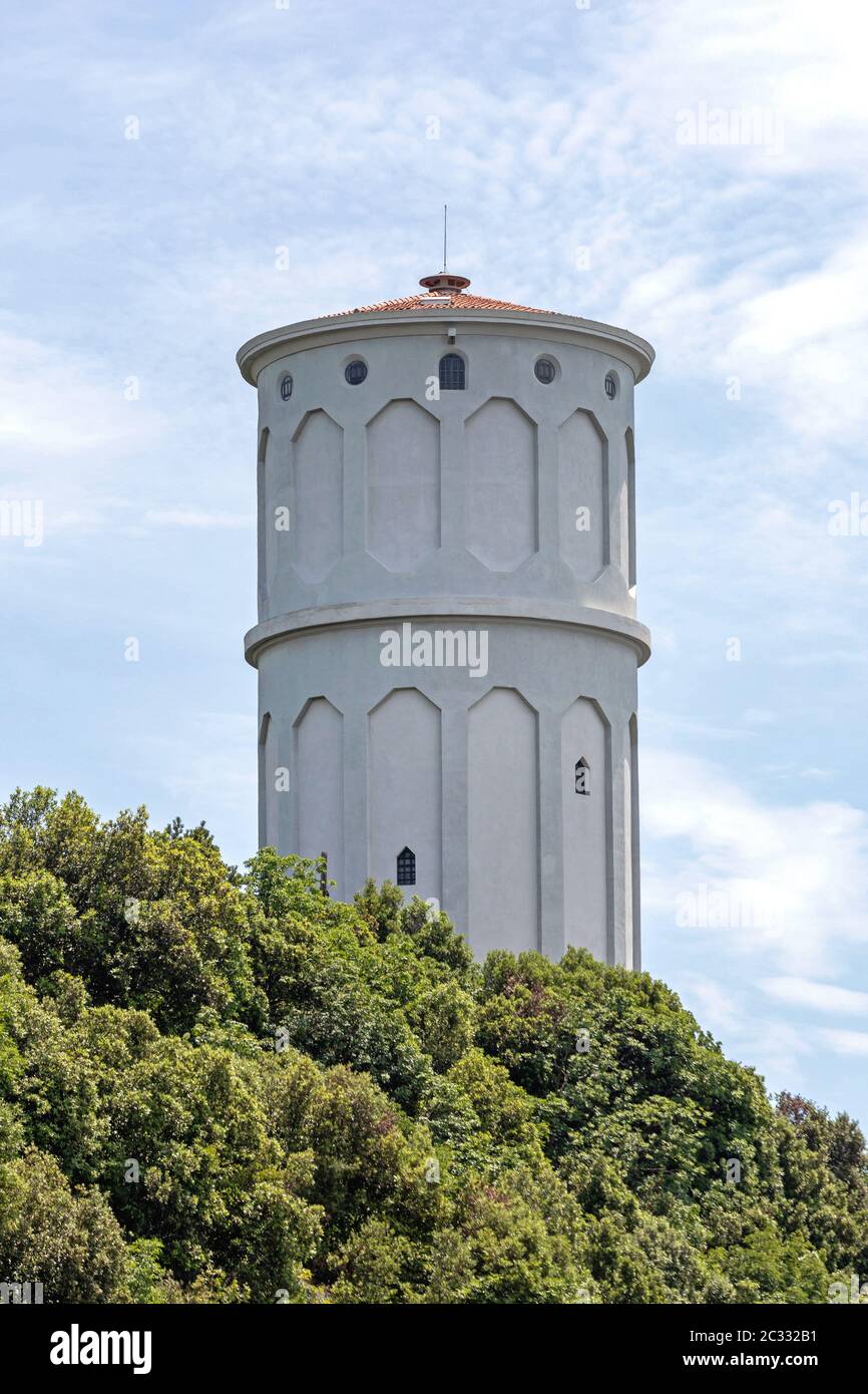 Water Tower Building Structure Near Trieste Italy Stock Photo - Alamy