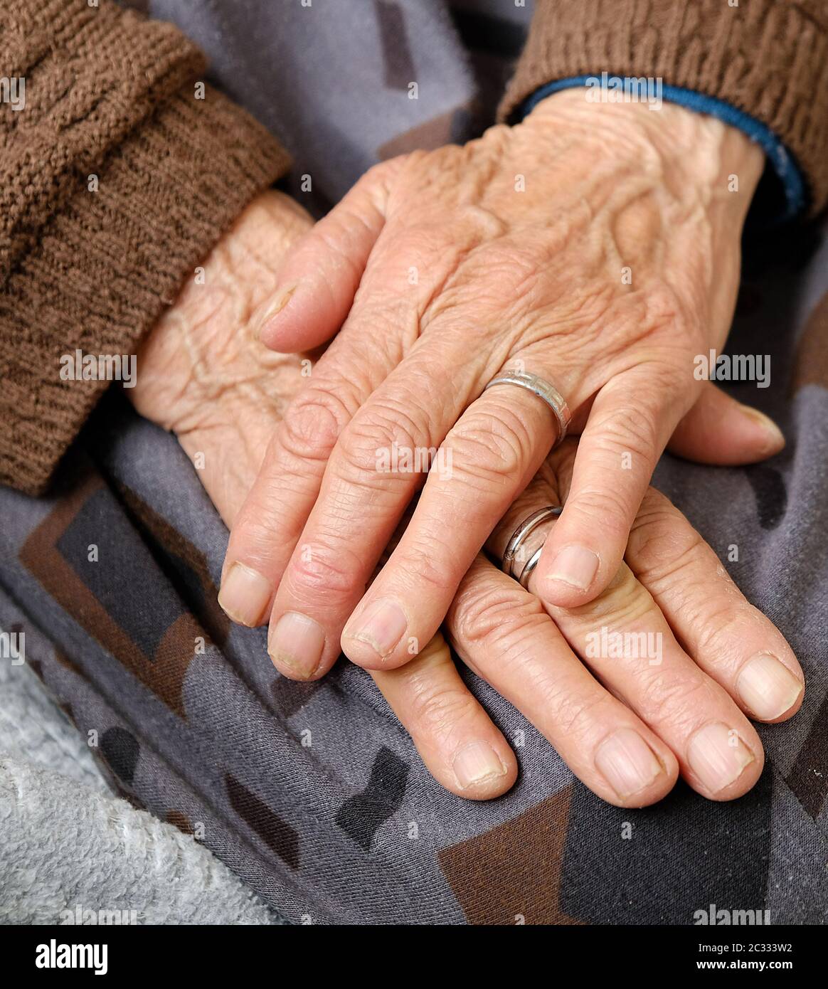 poor old man waiting for death Stock Photo - Alamy