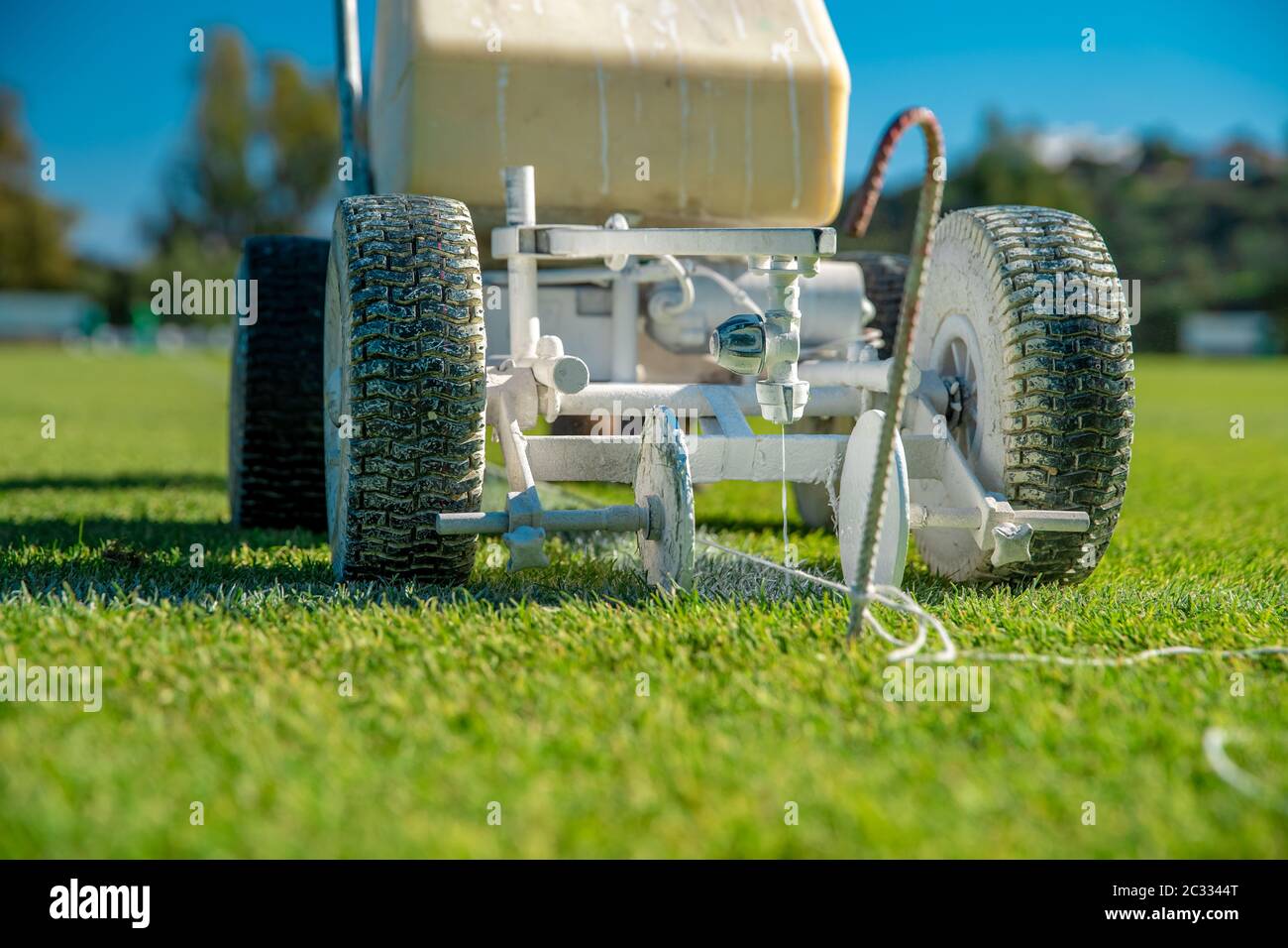 Football Pitch Paint High Resolution Stock Photography and Images - Alamy