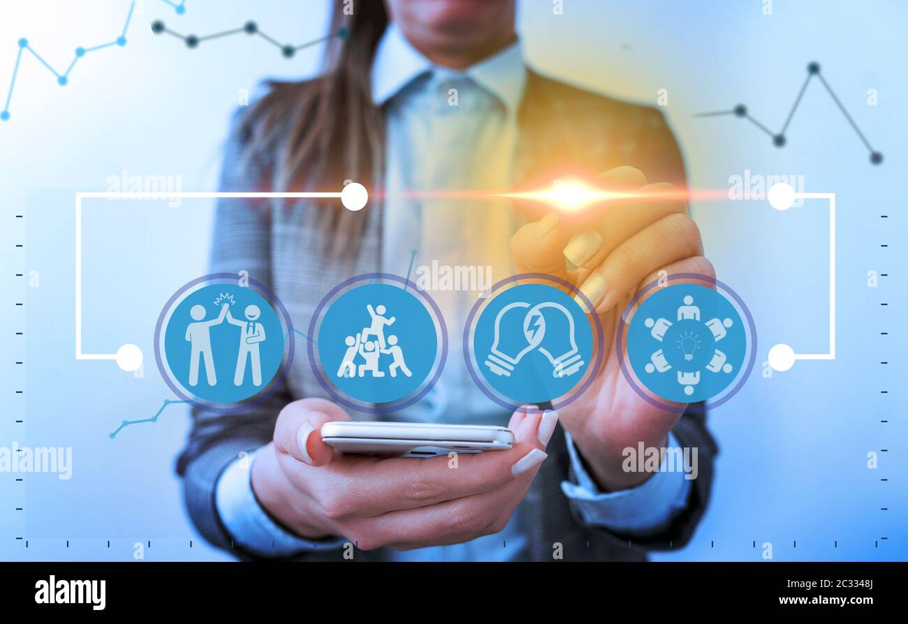 Information Digital Technology Network Connection Infographic Elements ...