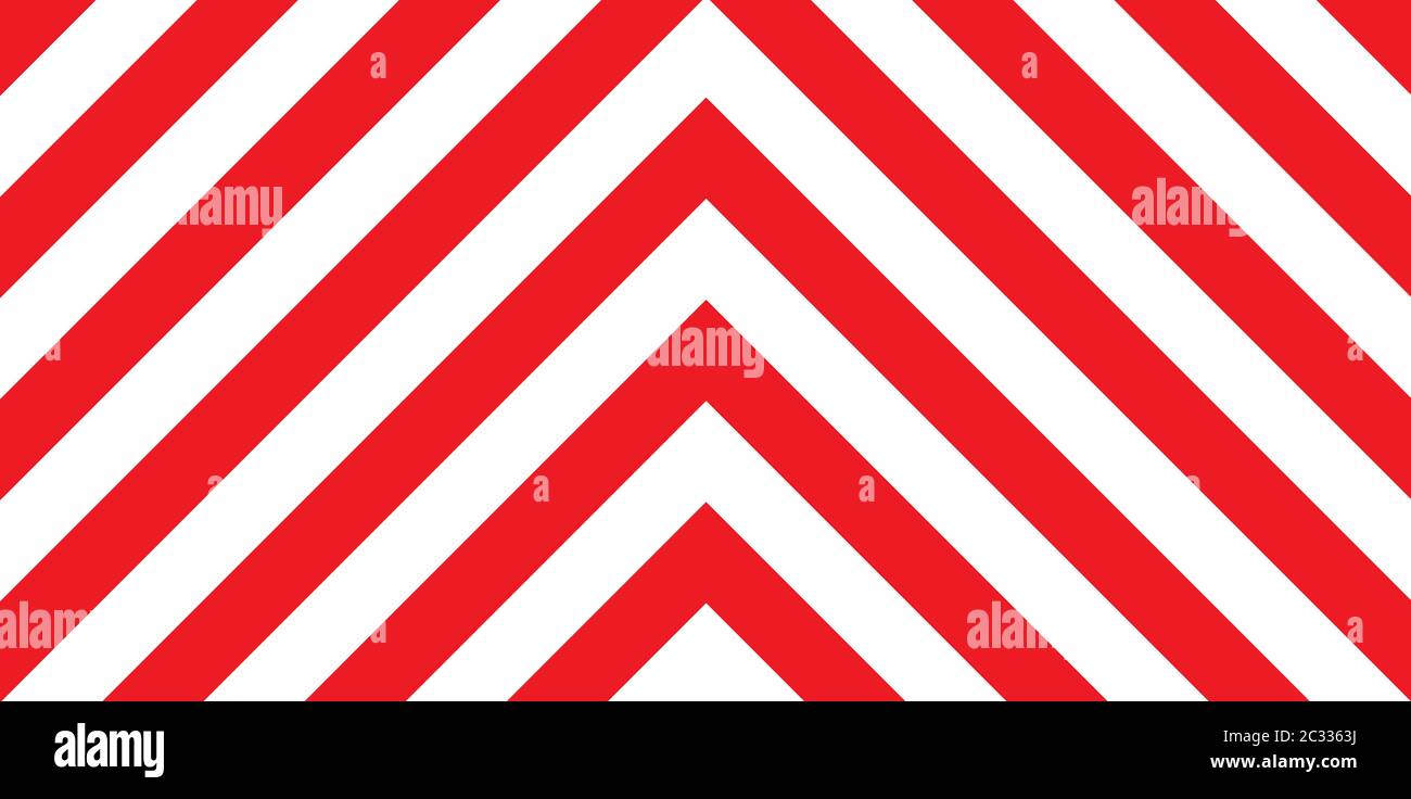A red and white chevron vehicle background Stock Photo - Alamy