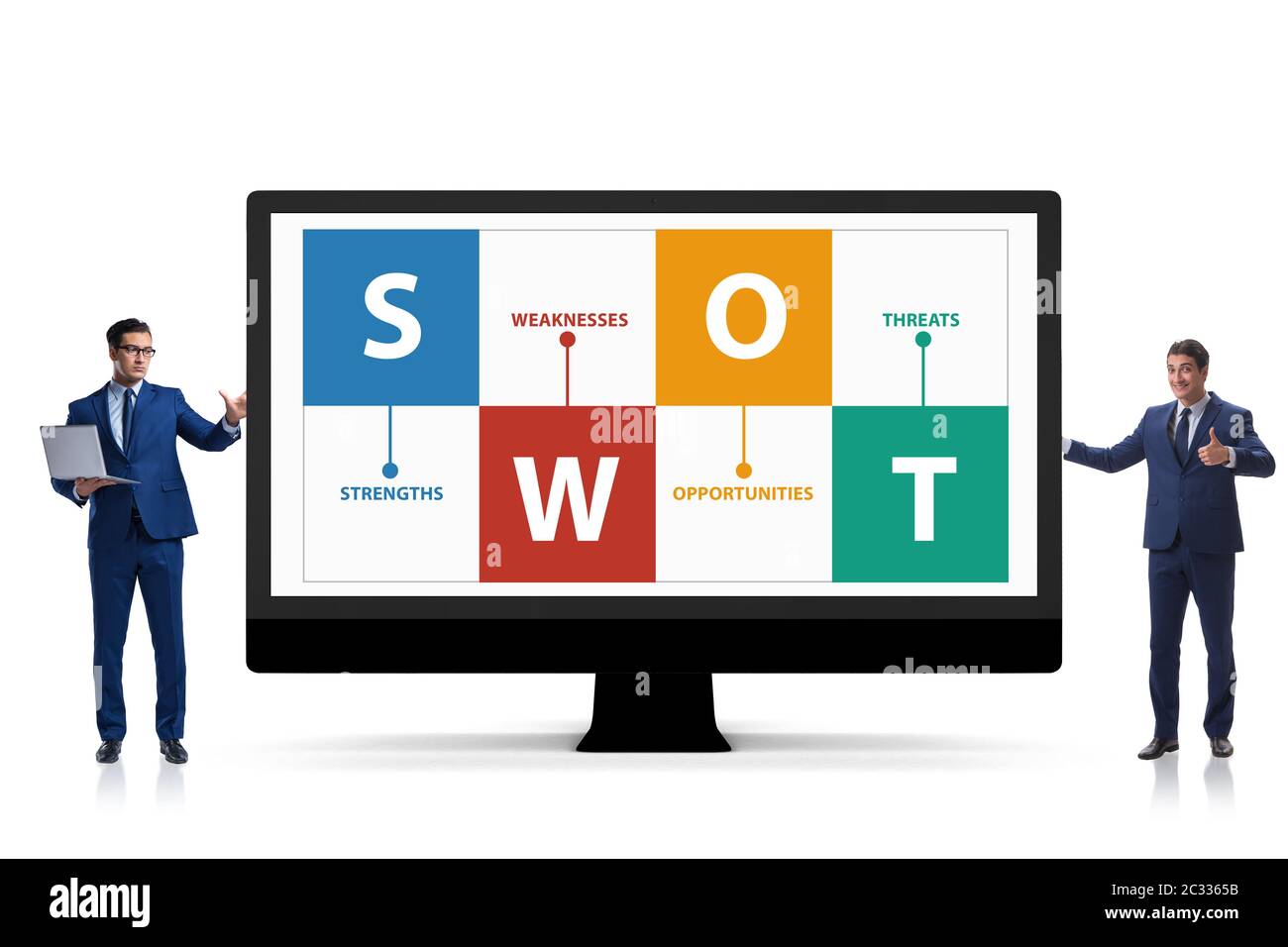 Decision making business diagram Cut Out Stock Images & Pictures - Alamy