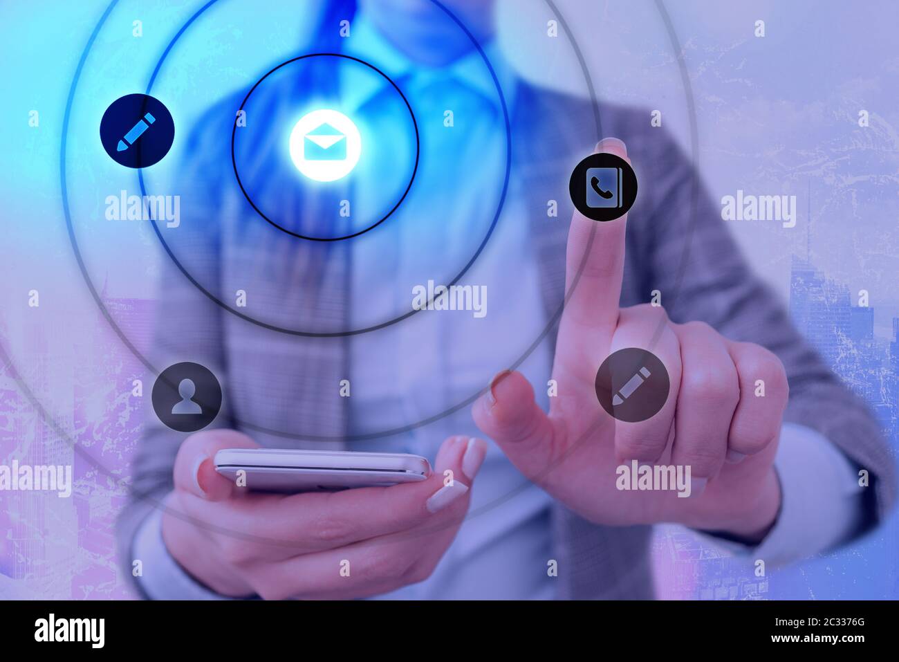 Information Digital Technology Network Connection Infographic Elements ...