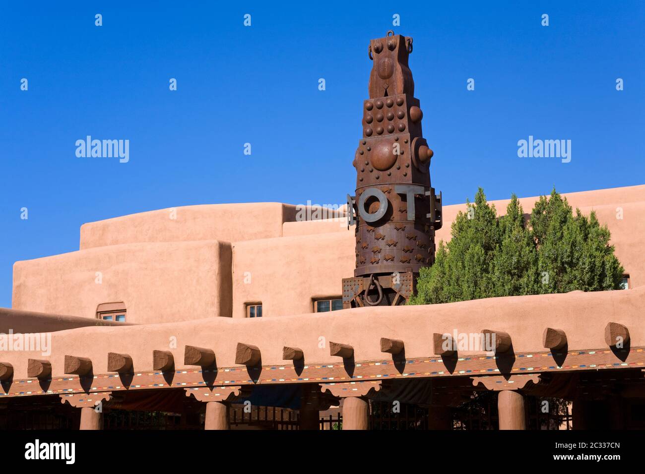 Museum of Contemporary Native Arts,Santa Fe,New Mexico,USA Stock Photo ...