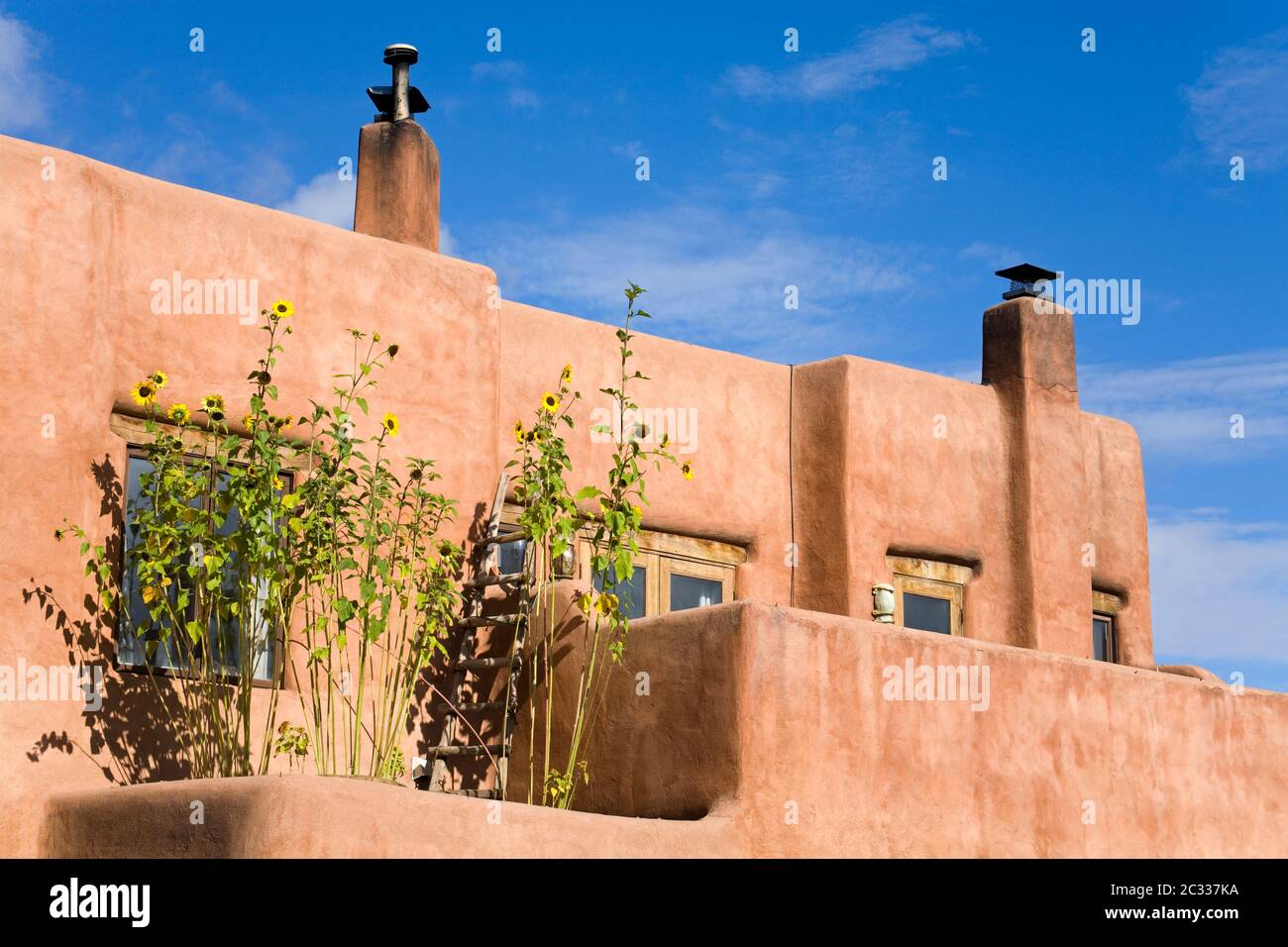 The Pink Adobe Restaurant,Santa Fe, New Mexico,USA Stock Photo - Alamy
