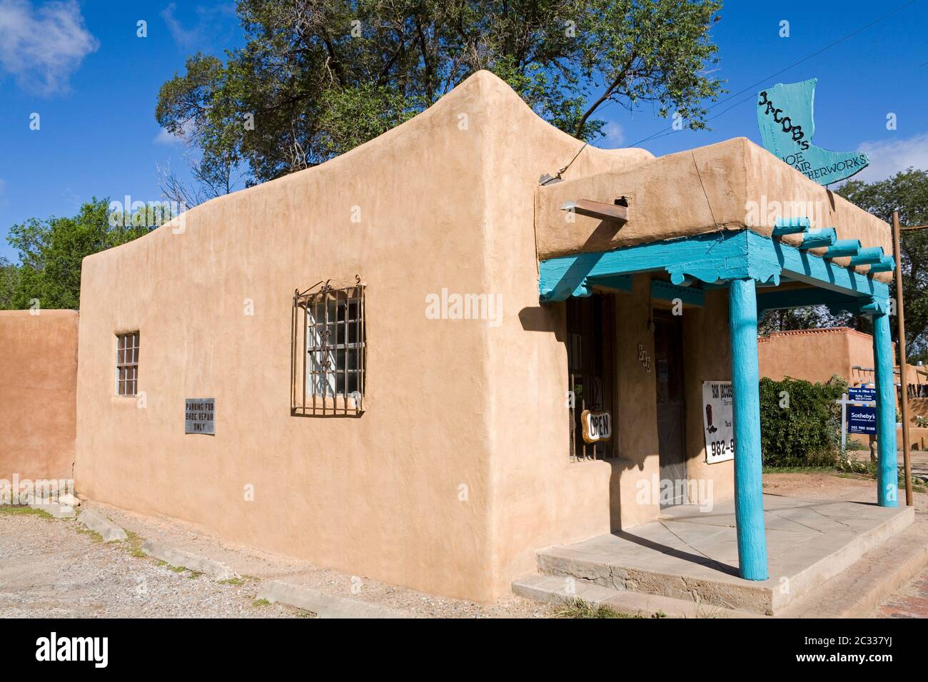 Old Santa Fe Trail,Santa Fe,New Mexico,USA Stock Photo - Alamy