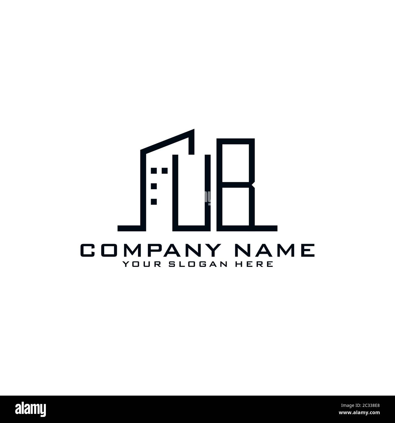 Letter ub logo hi-res stock photography and images - Alamy