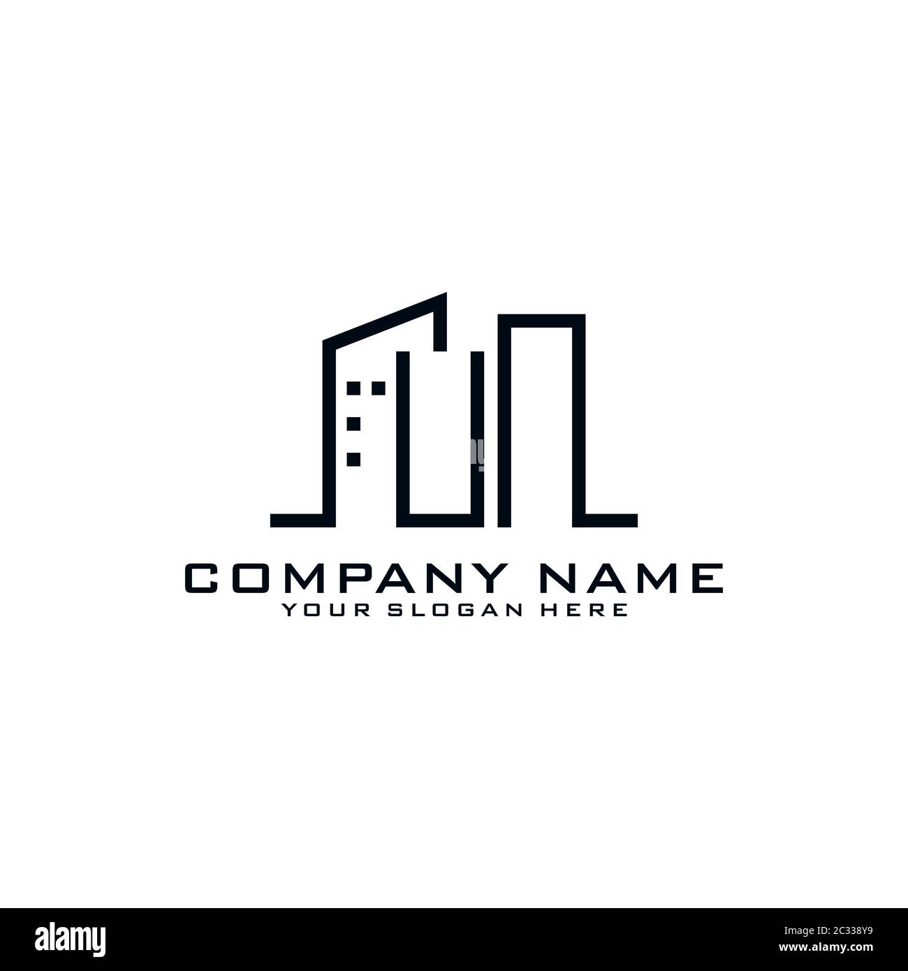 Un logo vector vectors hi-res stock photography and images - Alamy