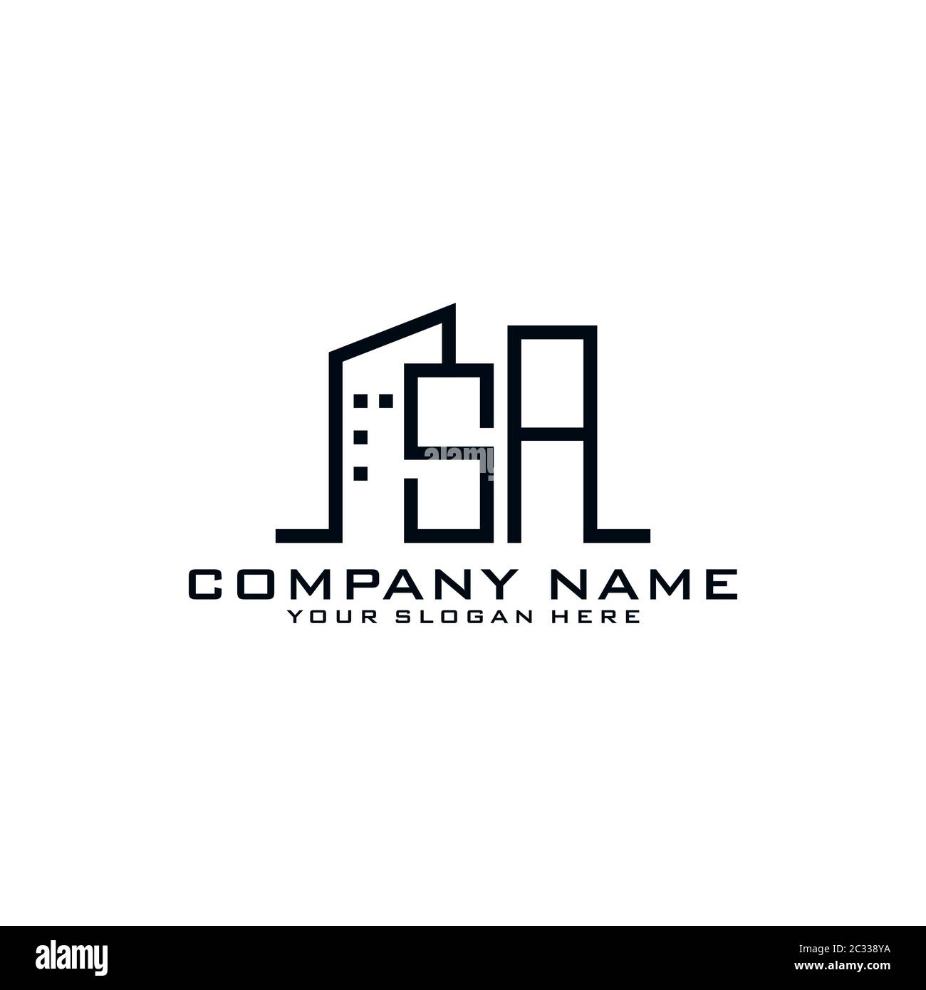 Sa logo vector vectors hi-res stock photography and images - Alamy