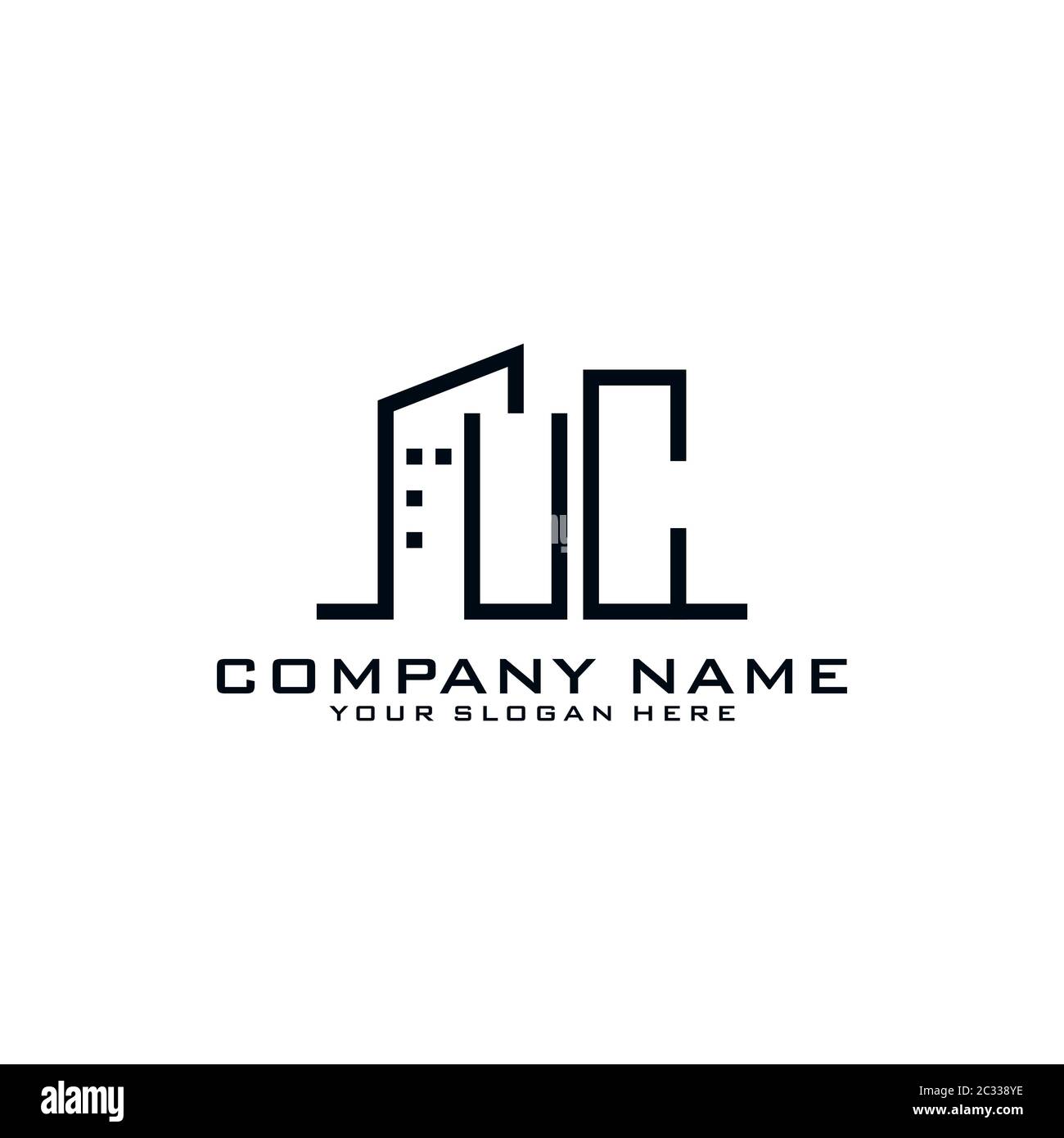 Letter uc vector vectors hi-res stock photography and images - Alamy