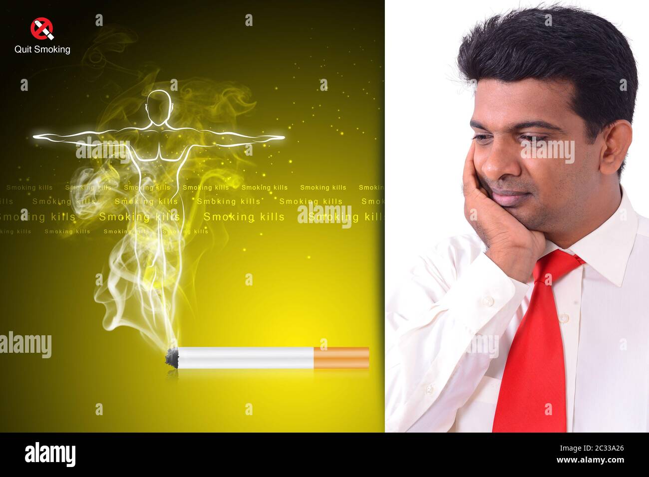Smoker lung damaged hi-res stock photography and images - Alamy