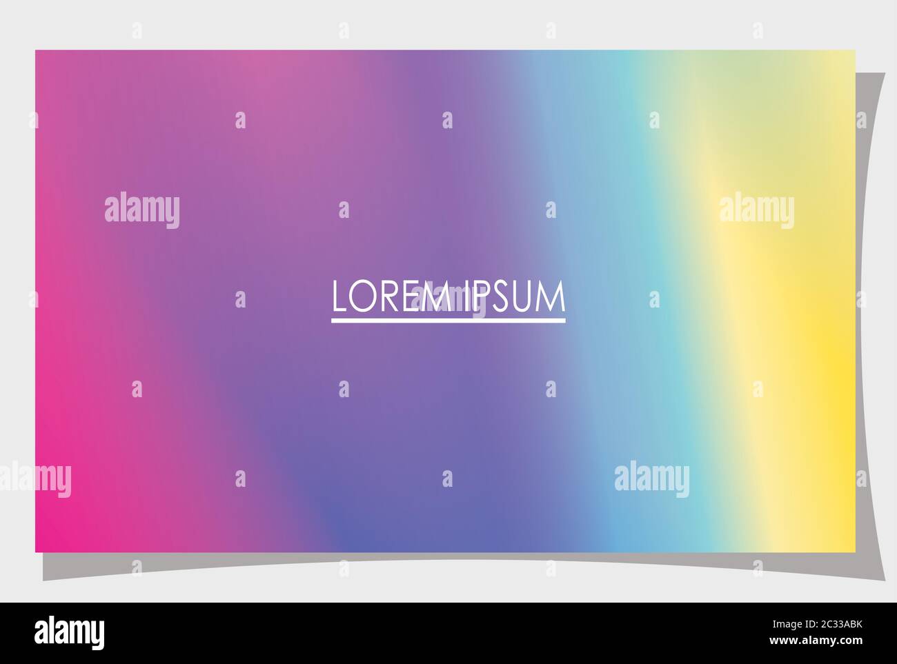 Colorful gradient background with frame and place for text, Abstract ...