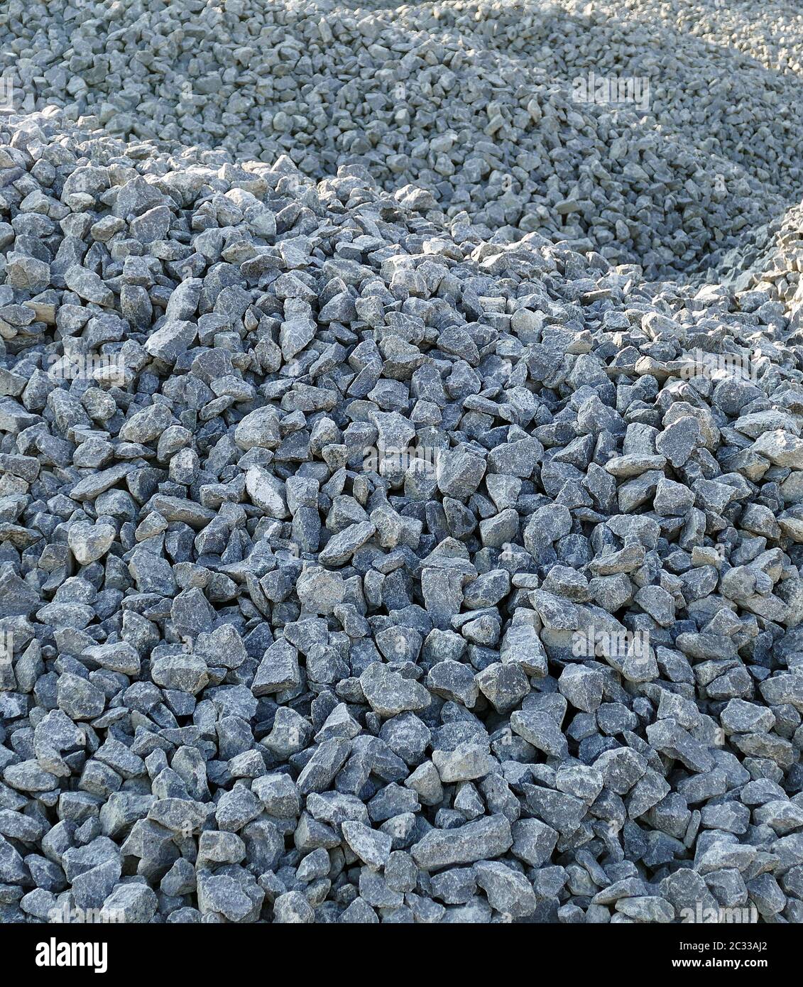 special stones for high-speed railway, the railway stones Stock Photo ...