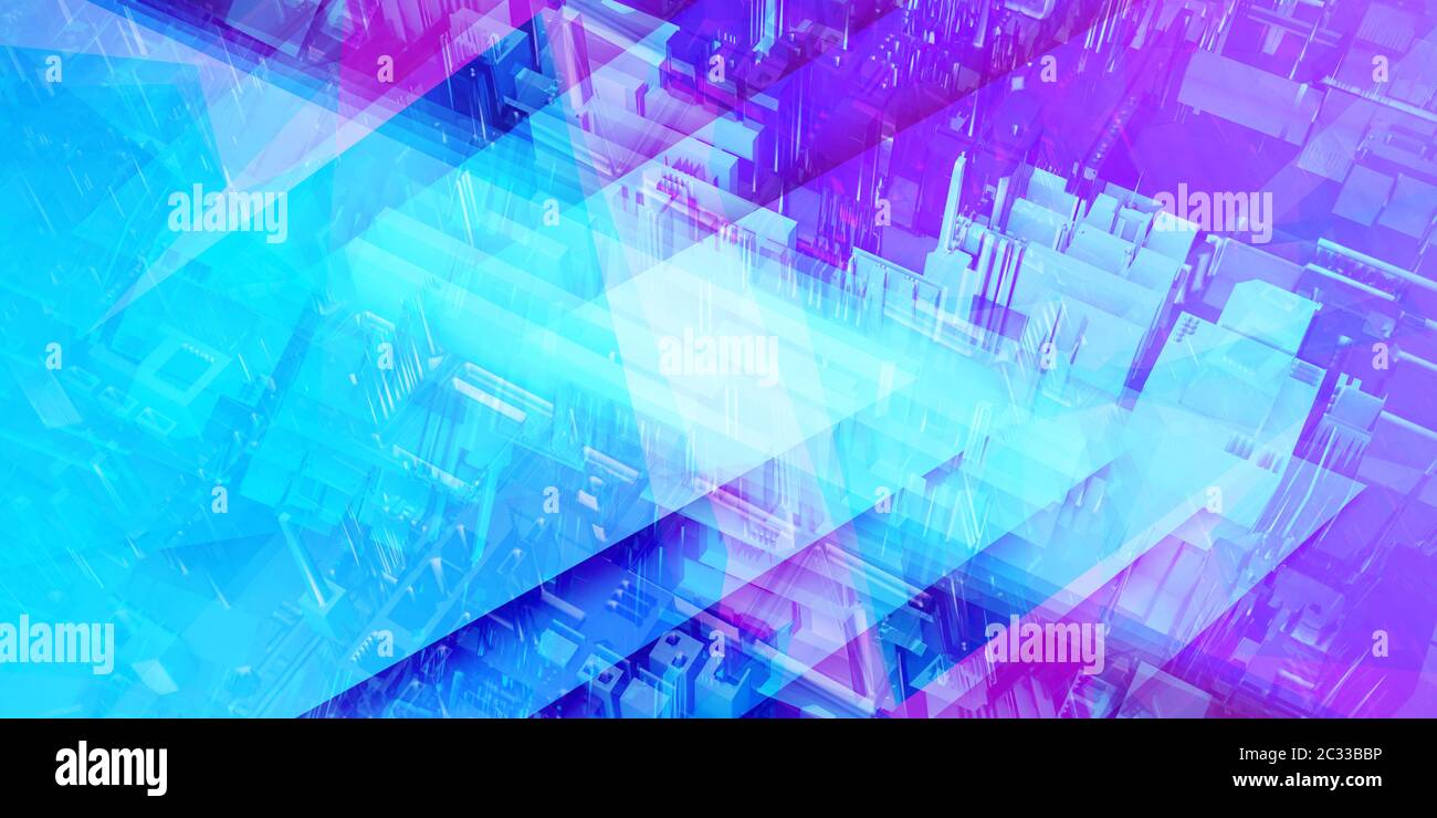 Technology Framework with a System Network Big Data Stock Photo - Alamy