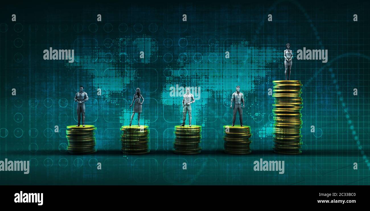 Leadership Business Concept and Management Career Progress Stock Photo ...