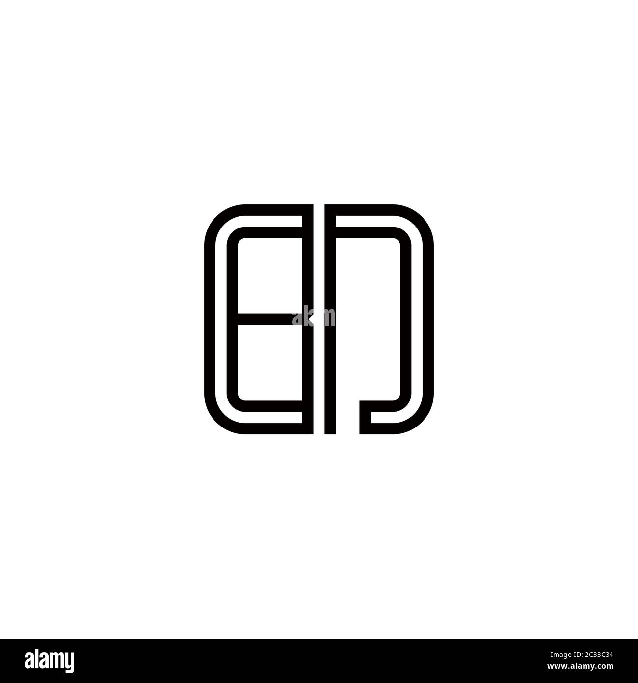 Letter Bn Vector Vectors High Resolution Stock Photography and Images ...