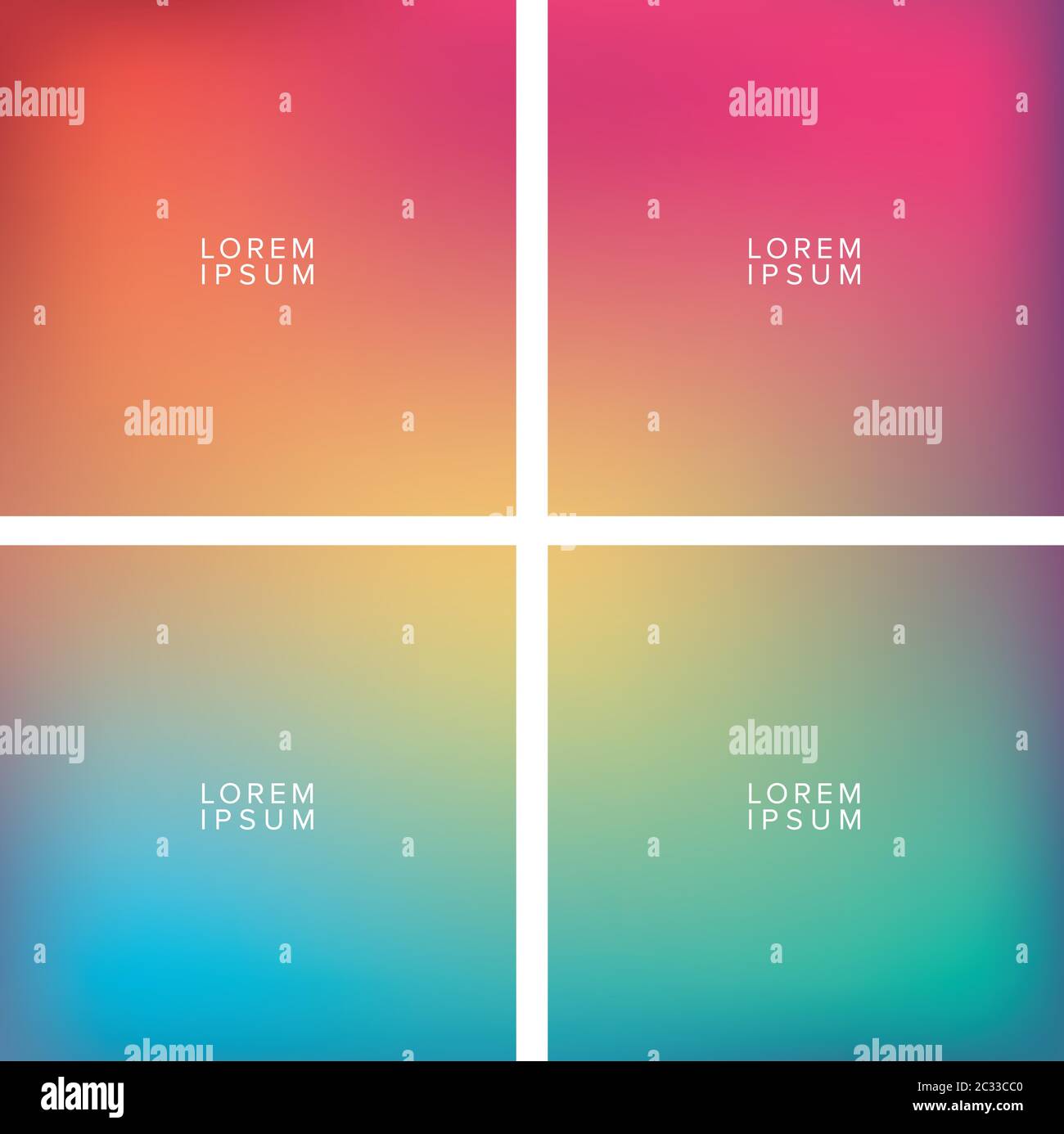 Colorful Gradient Backgrounds Frames With Place For Text Abstract Texture Art And Wallpaper