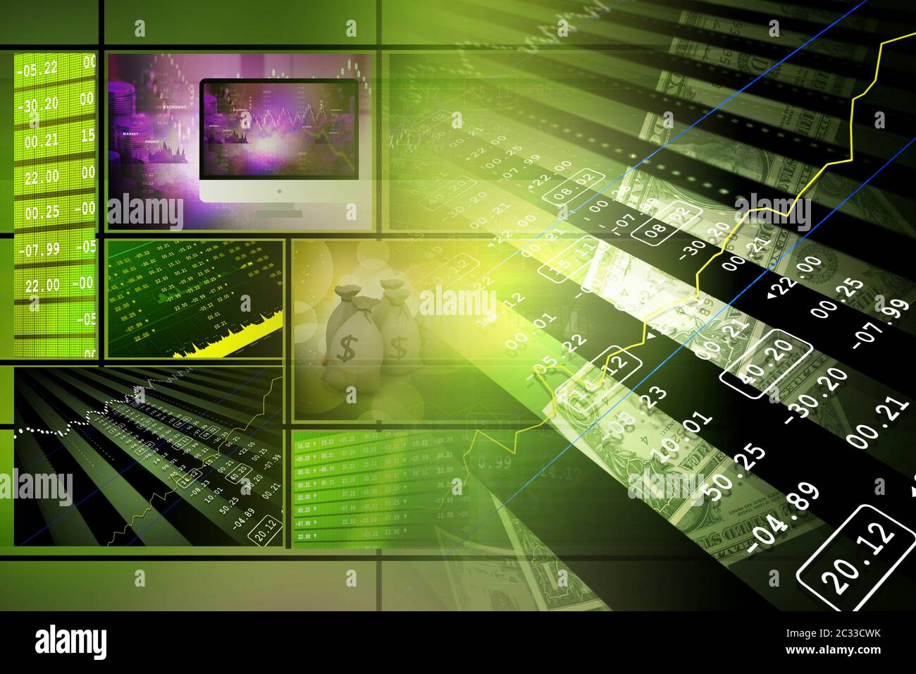 Stock market graph analysis Stock Photo - Alamy