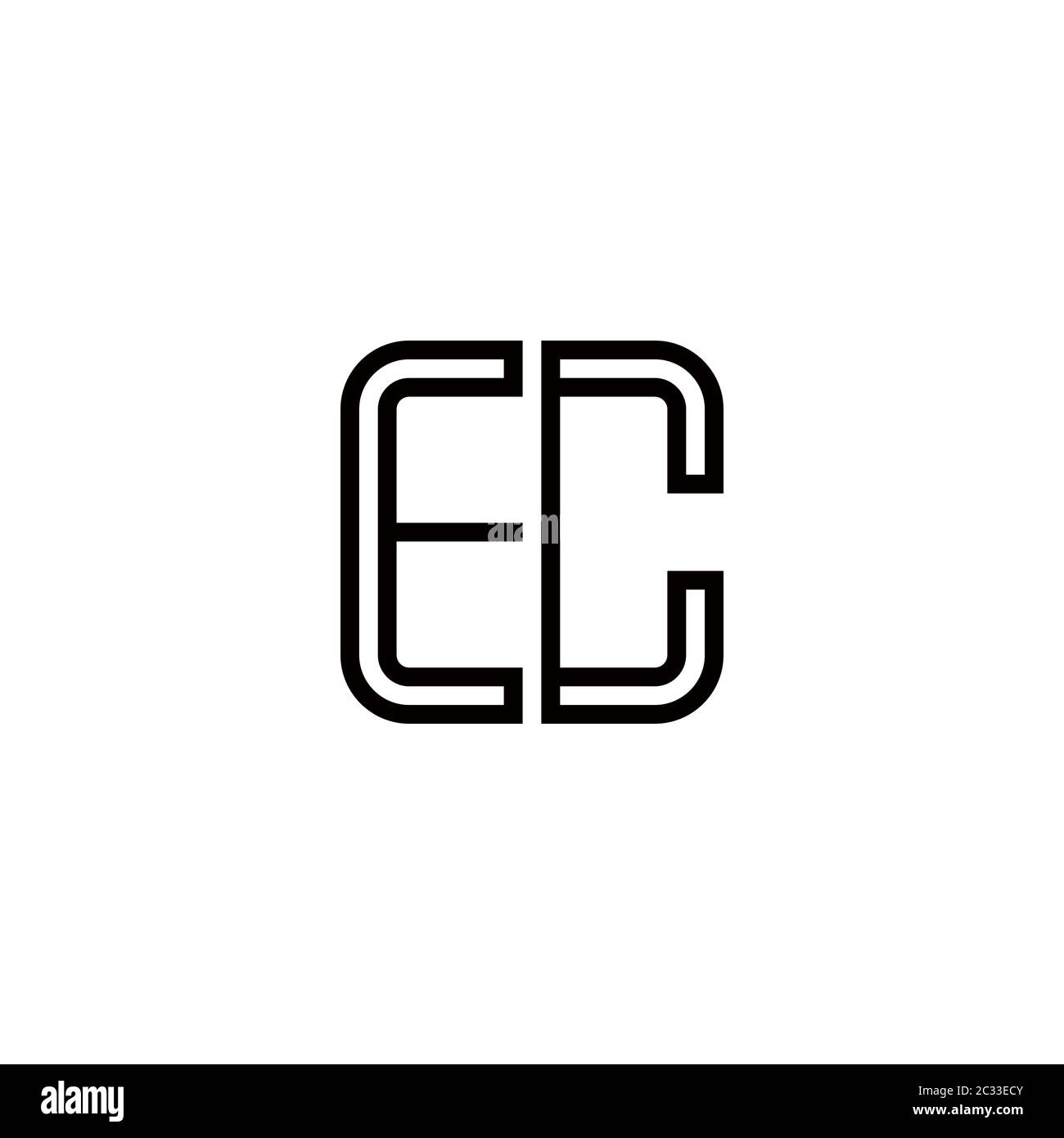 Alphabet ec Cut Out Stock Images & Pictures - Alamy