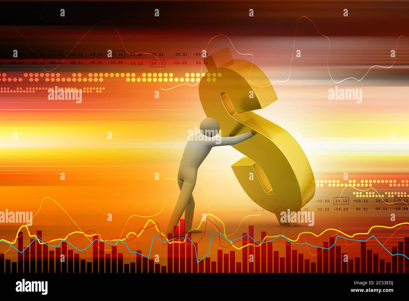 People with dollar sign Stock Photo - Alamy