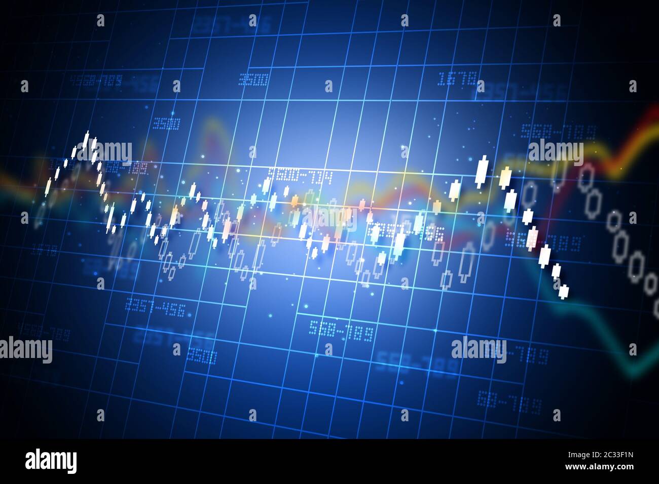 Data analysis in stock market Stock Photo - Alamy