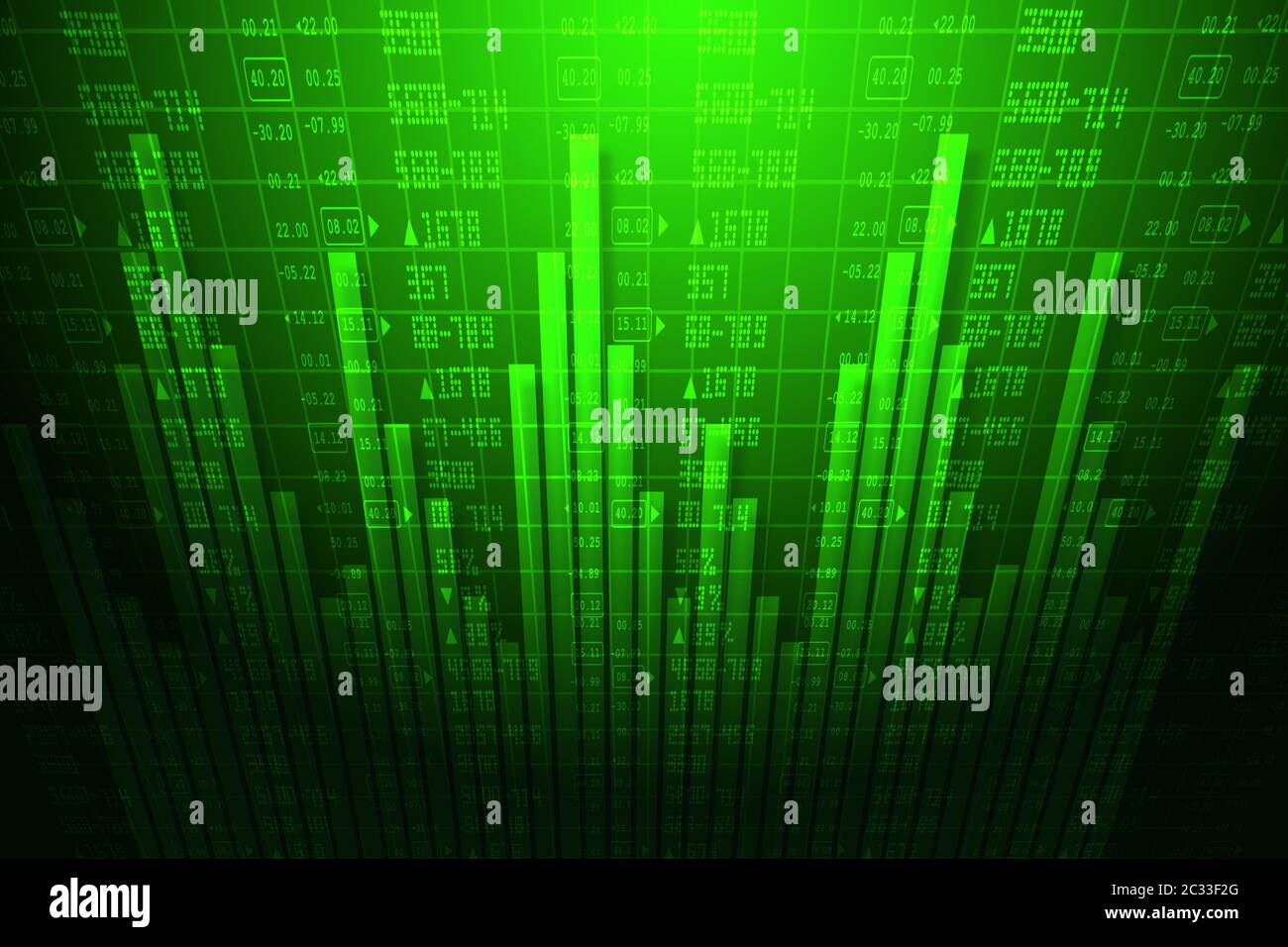 Stock market graph analysis Stock Photo - Alamy