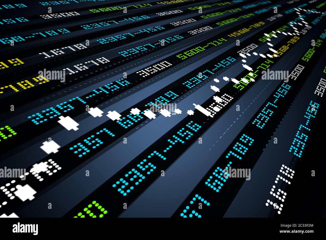 Stock market graph analysis Stock Photo - Alamy