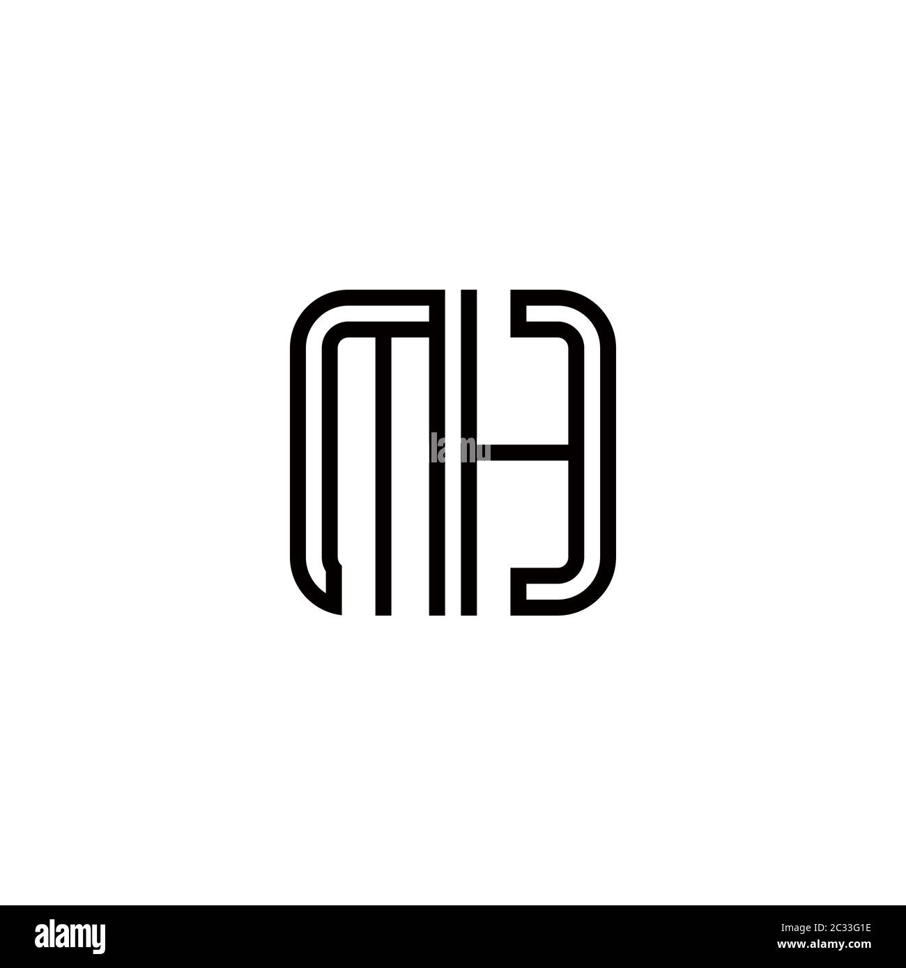 Mh Logo Vector Vectors High Resolution Stock Photography and Images - Alamy