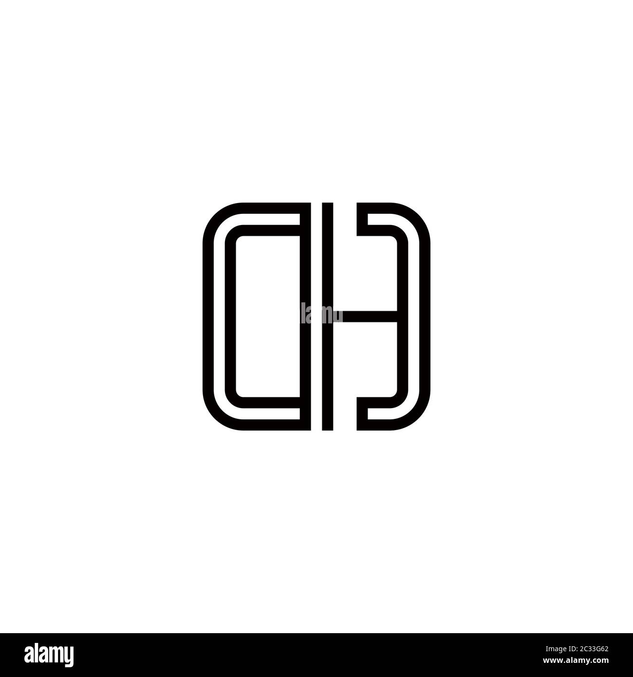 Oh logo vector vectors hi-res stock photography and images - Alamy