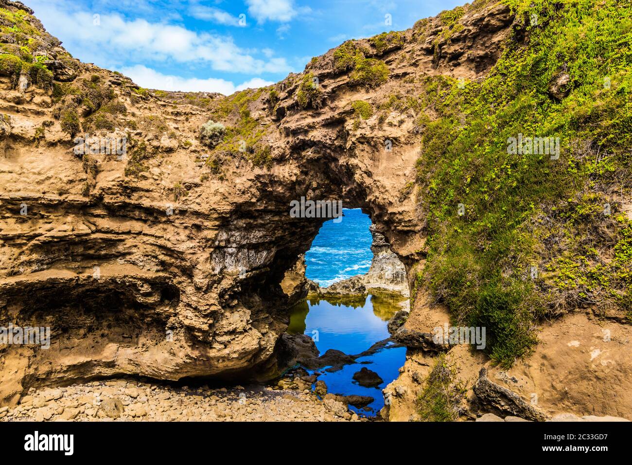 Small puddle of water Stock Photo - Alamy