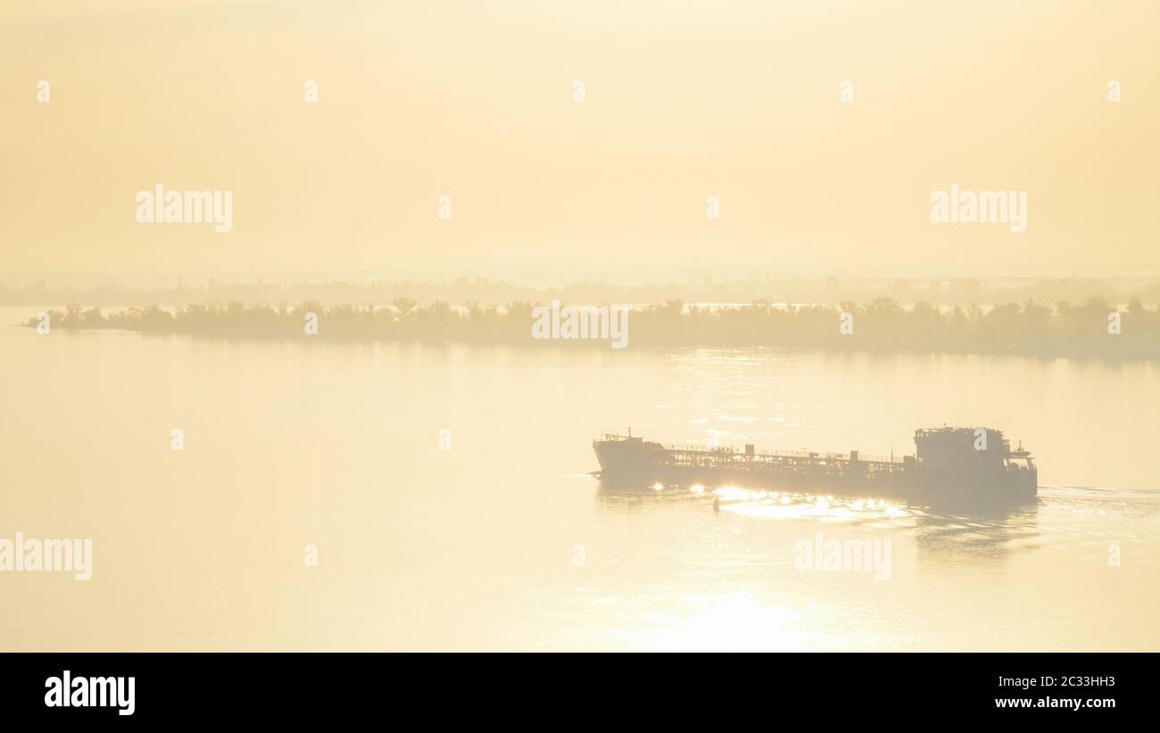 Volga river spring flood water hi-res stock photography and images - Alamy