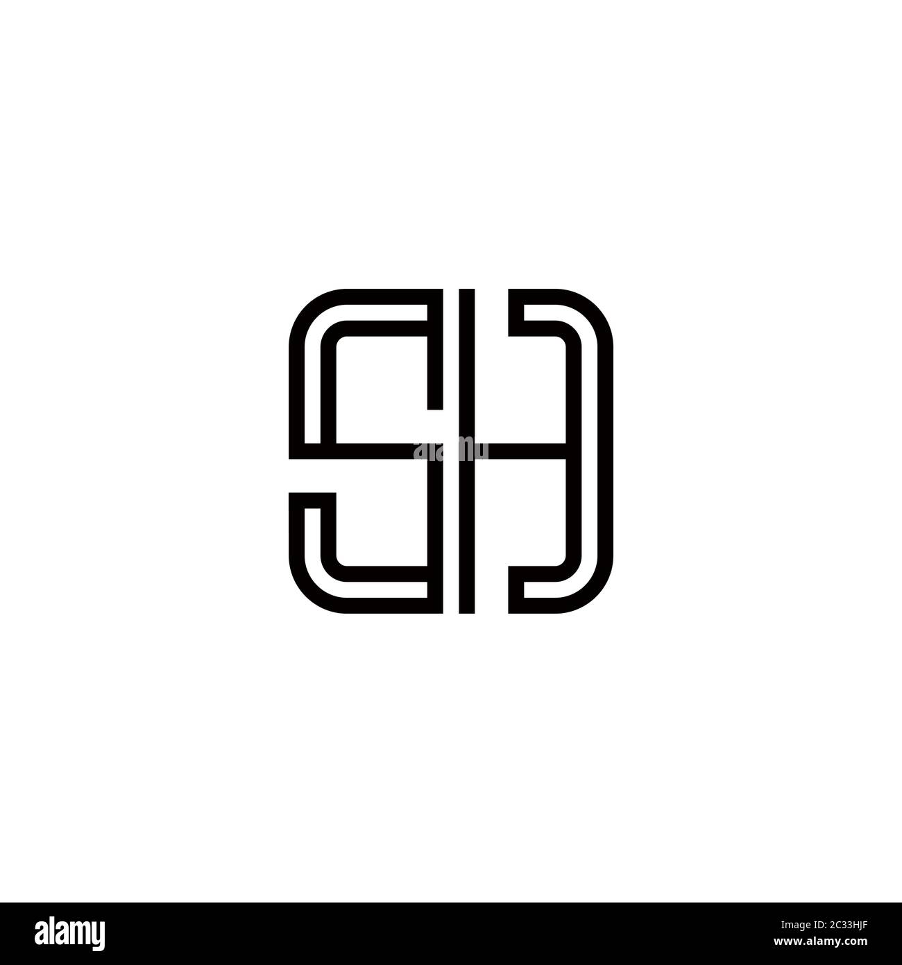 Sh brand logo hi-res stock photography and images - Alamy