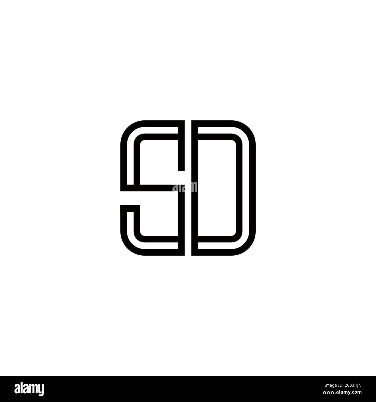Sd logo vector vectors hi-res stock photography and images - Alamy