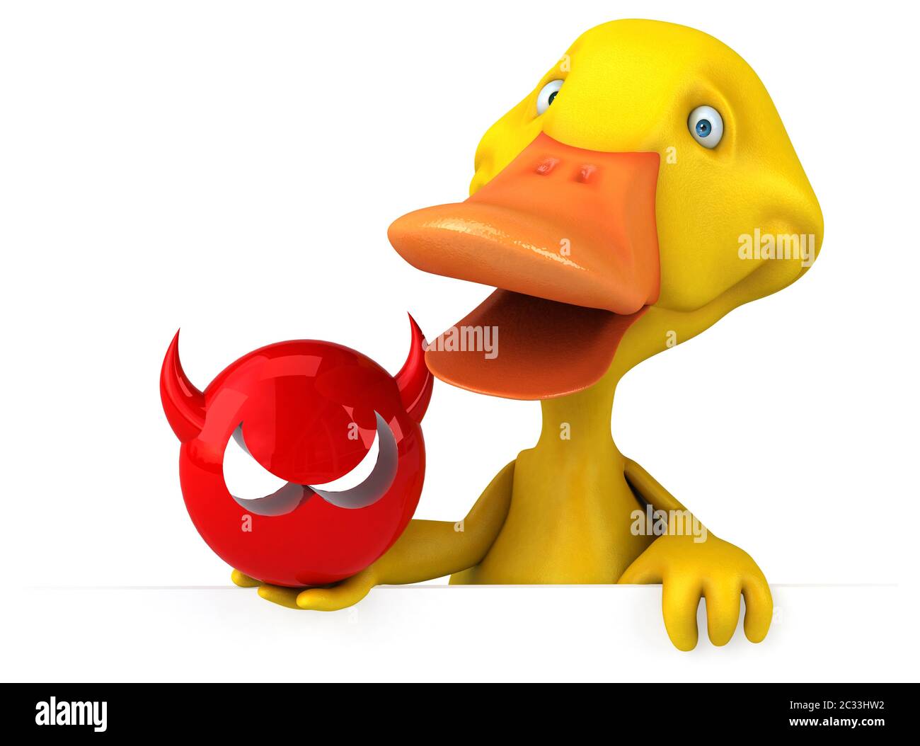Evil duck Cut Out Stock Images & Pictures - Alamy