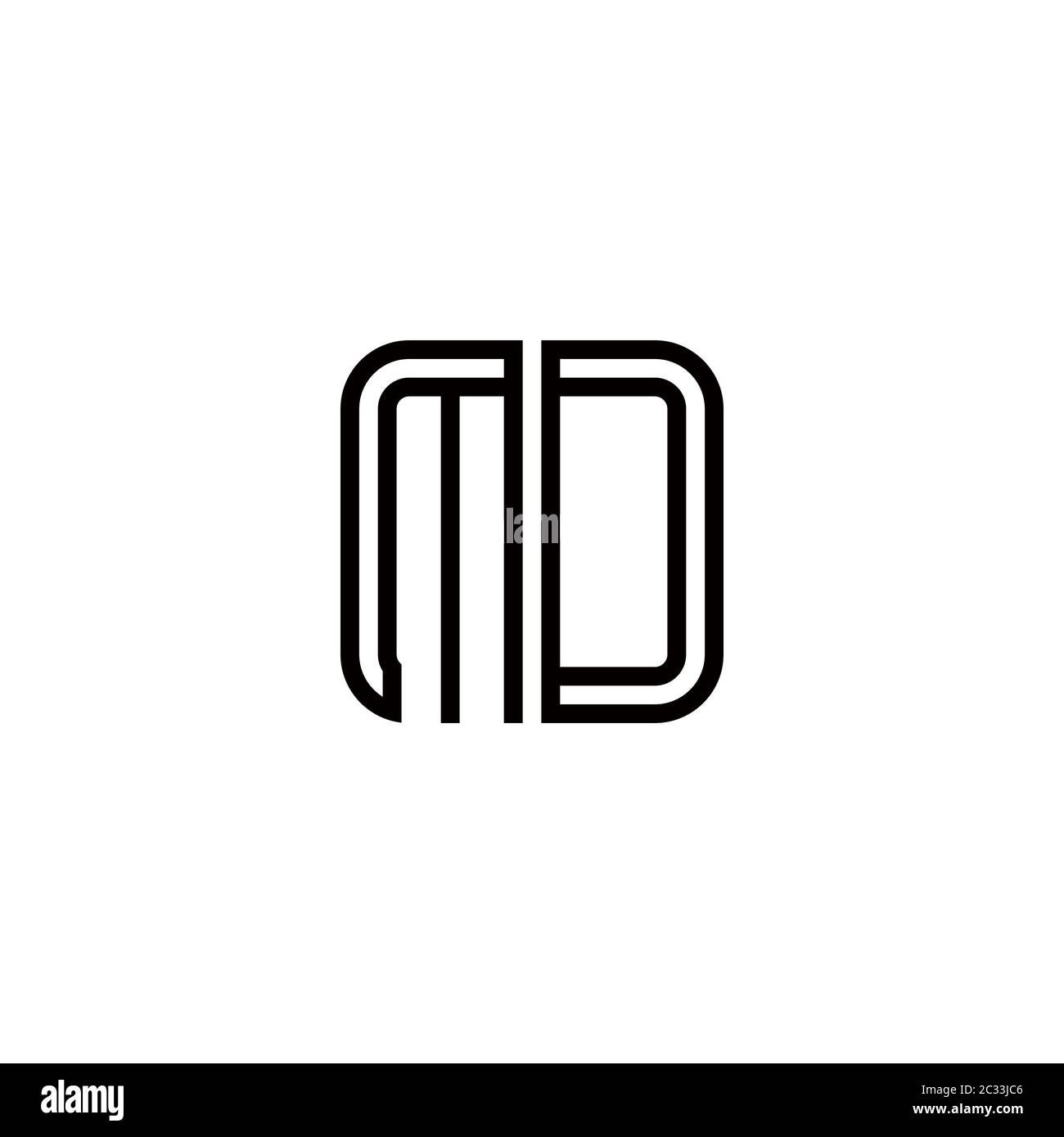 Md logo vector vectors hi-res stock photography and images - Alamy