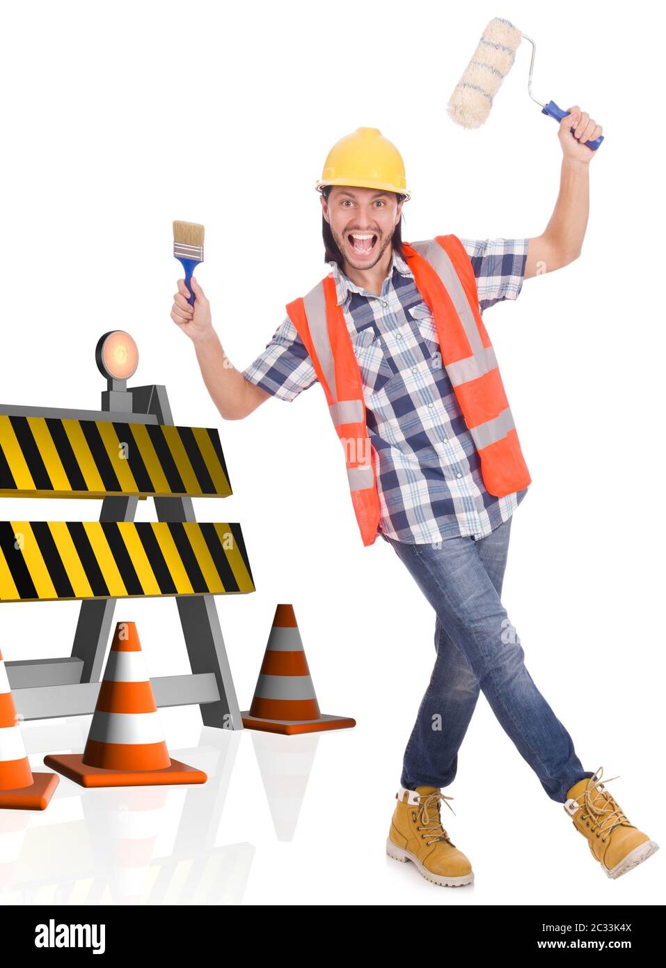 The concept of under construction for your webpage Stock Photo - Alamy
