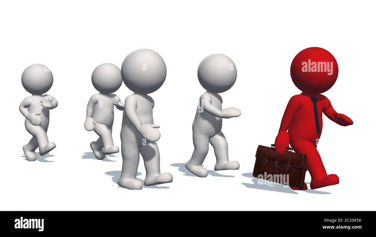 Human figure running render hi-res stock photography and images - Alamy