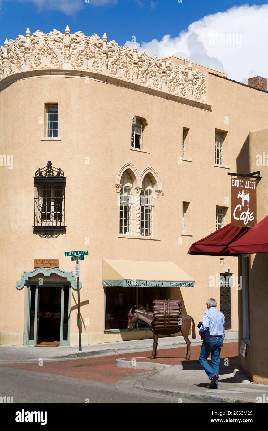 The Lensic Performing Arts Center,Santa Fe,New Mexico,USA Stock Photo ...