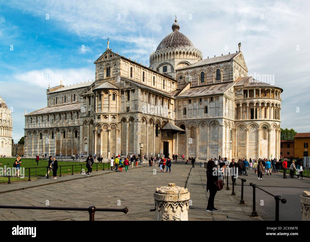 Pisa Cathedral or Duomo di Pisa on Piazza dei Miracoli, Pisa, Tuscany ...