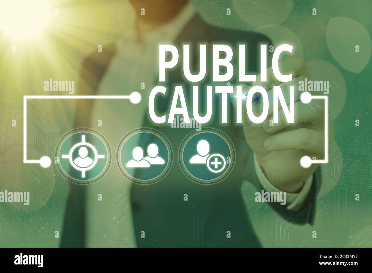 Word writing text Public Caution. Business photo showcasing formal ...