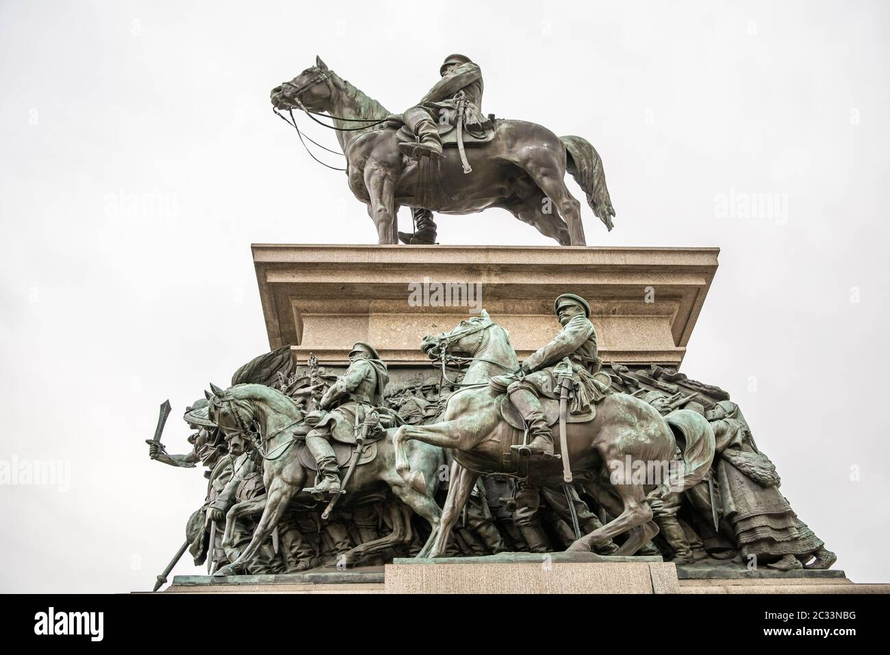 Sofie - March 5, 2020: Monument to the Tsar Liberator Stock Photo - Alamy