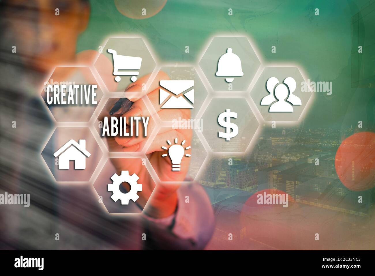 Word writing text Creative Ability. Business photo showcasing power to ...