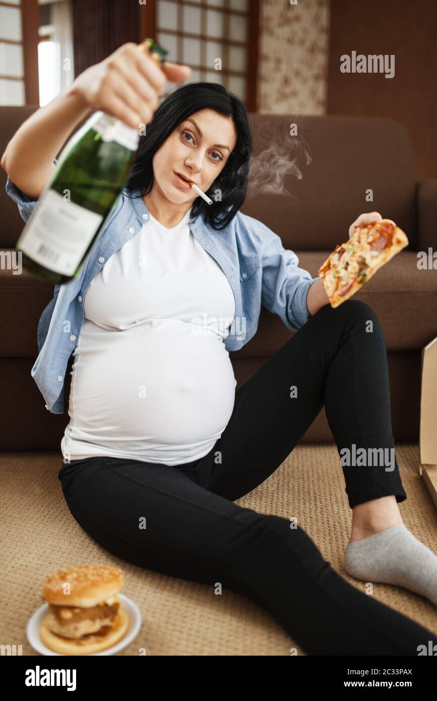 Bad Pregnancy Photography