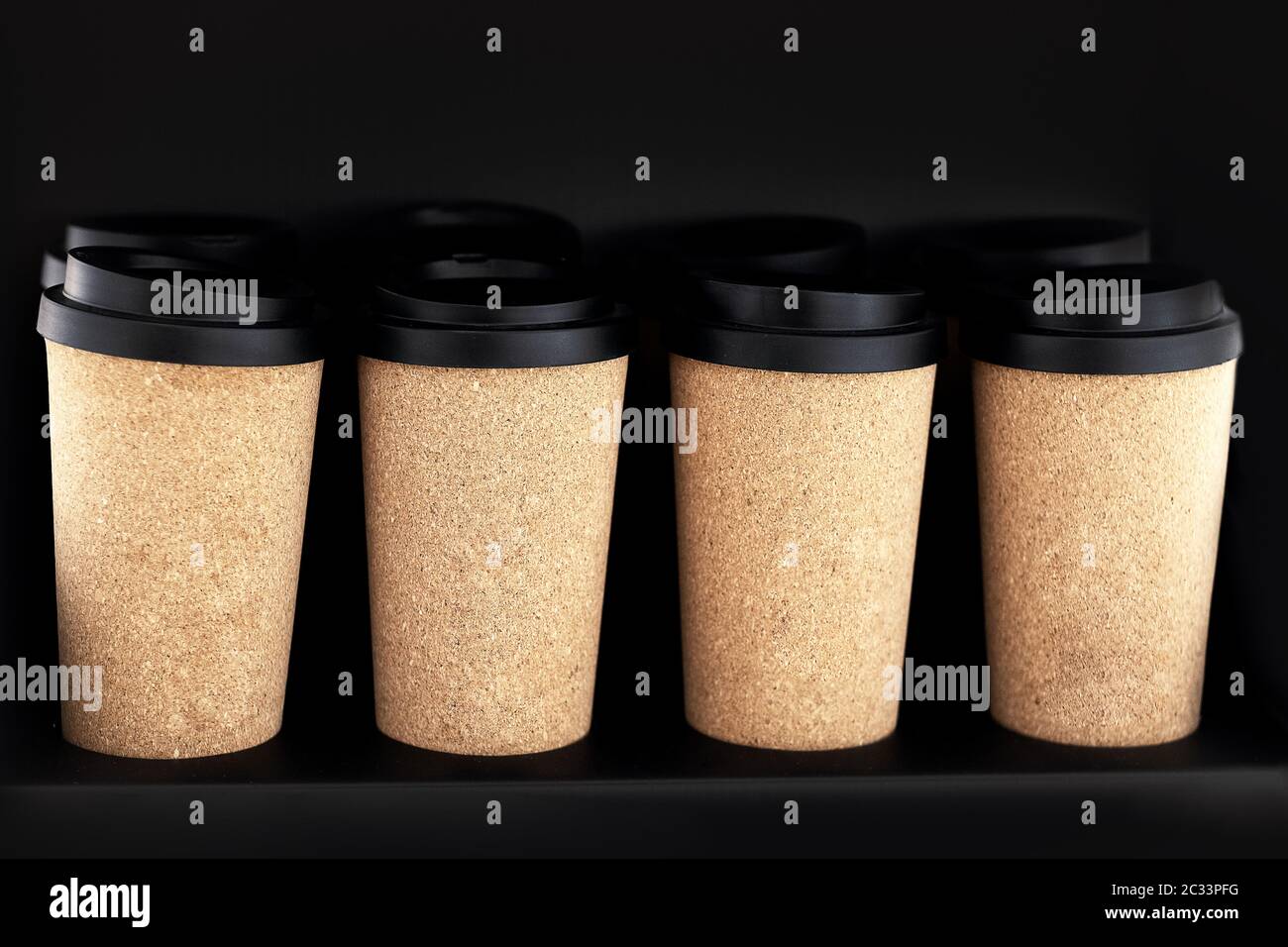 Choice of reusable coffee mug mockups zero waste ecological concept ...