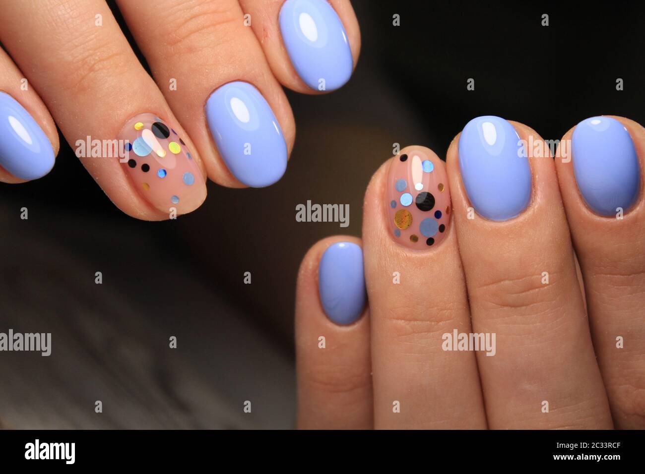The refined beautiful female fingers Stock Photo - Alamy