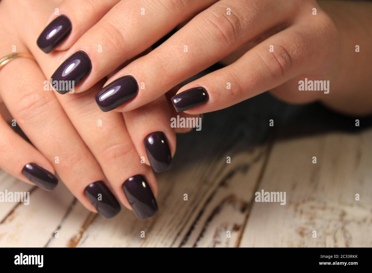 The refined beautiful female fingers Stock Photo - Alamy