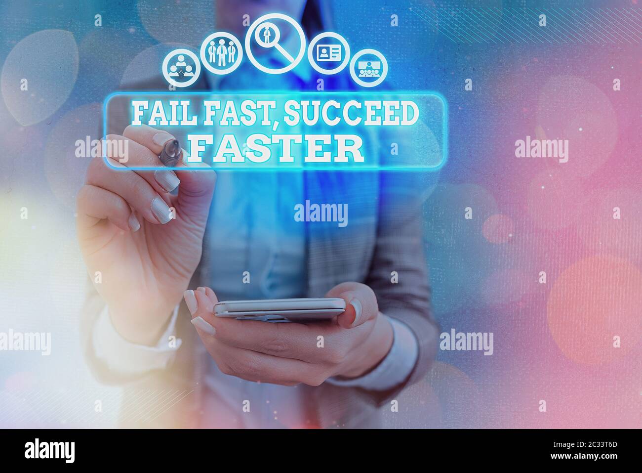 Handwriting text writing Fail Fast, Succeed Faster. Conceptual photo ...