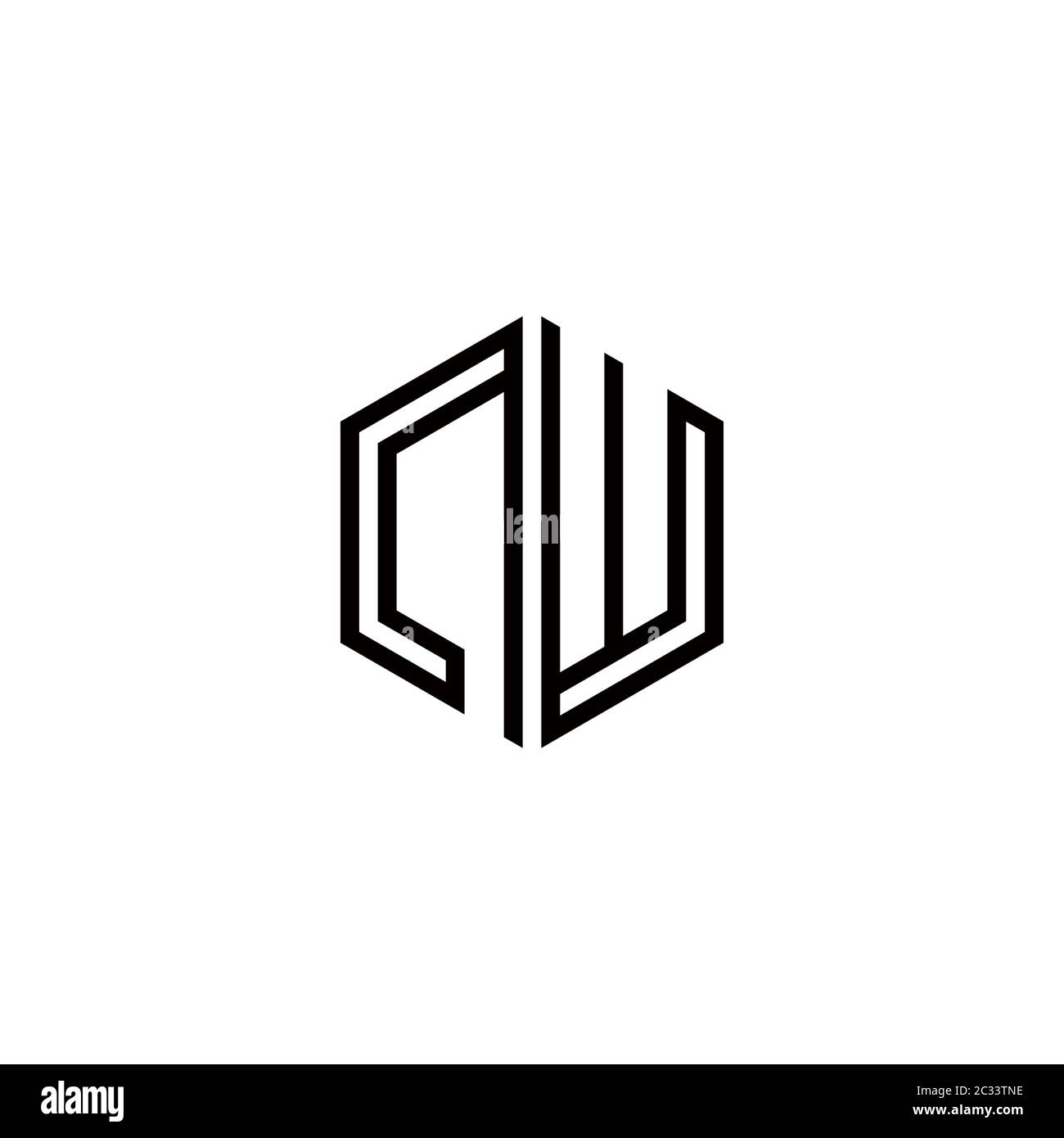 Nw logo vector vectors hi-res stock photography and images - Alamy