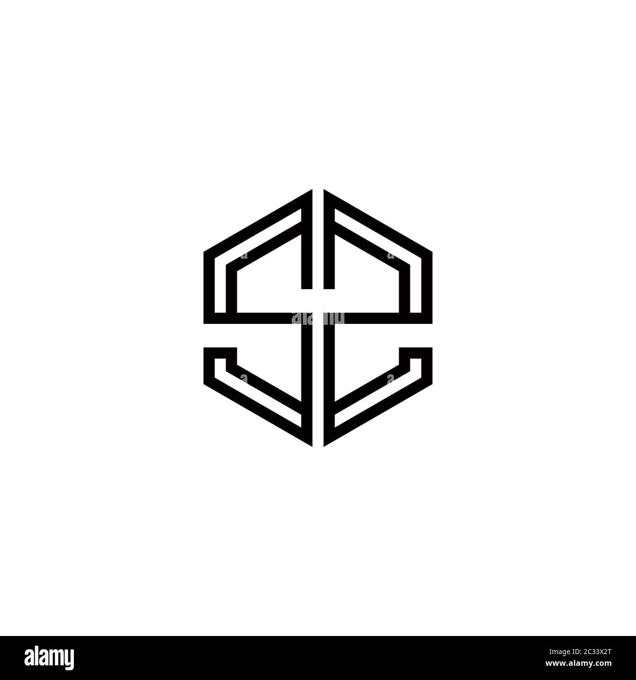 Letter sz logo hi-res stock photography and images - Alamy
